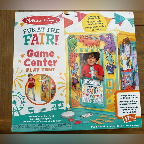 Melissa & Doug | Toys | Melissa Doug Fun At The Fair Pop Up Play Center ...